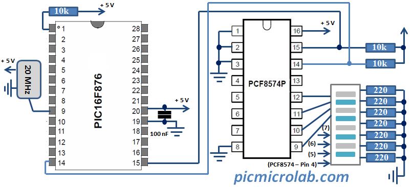 PCF8574 I2C 8-bit I/O expander PCF8574 I2C 8-bit I/O expander
